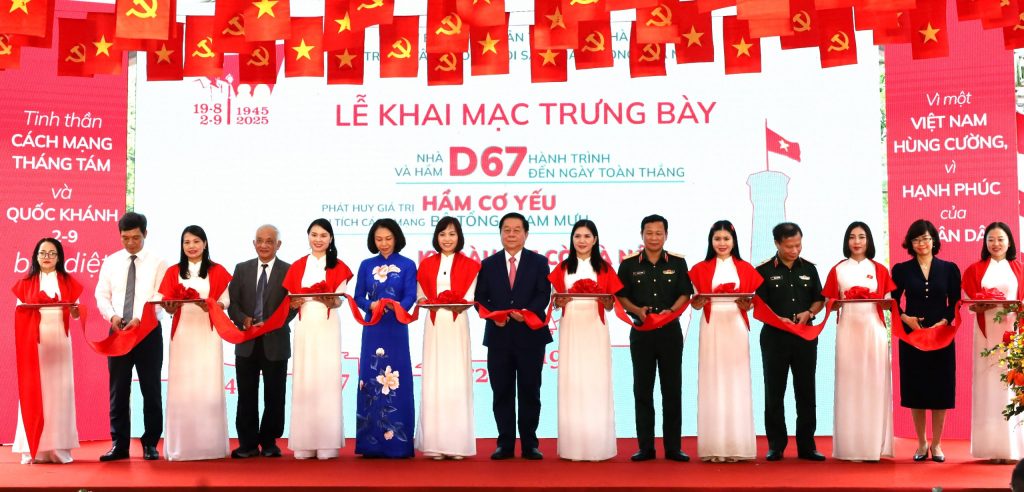 Opening of the exhibition “House and Bunker D67 – Journey to the Day of ...